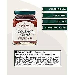 Stonewall Kitchen Apple Cranberry Chutney, 8.5 Ounces