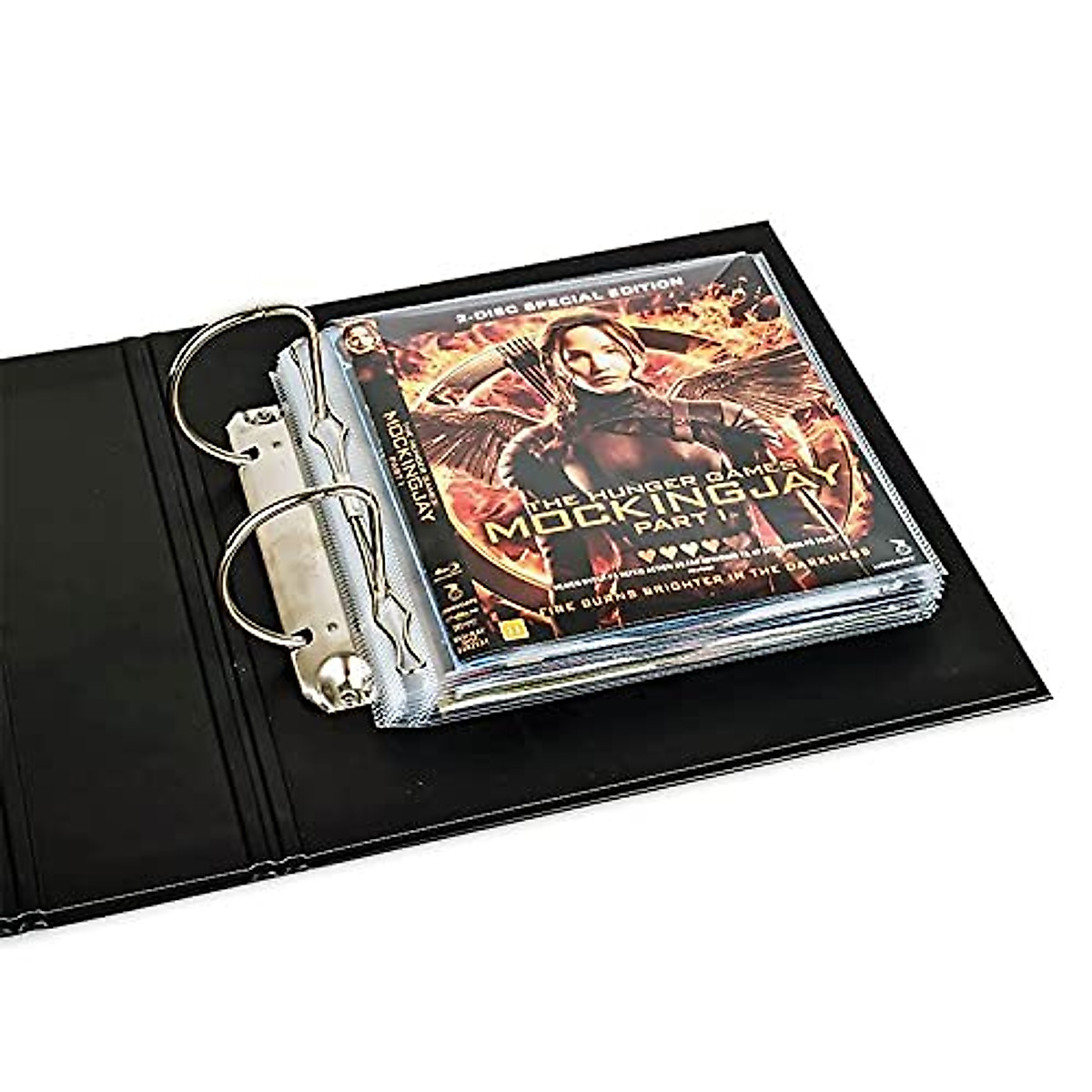 Tarifold Blu-ray Storage Bundle Pack - 50 Blu-ray Protective Sleeves Plus 2 Binders – Optimal Storage and Organizer (10265)