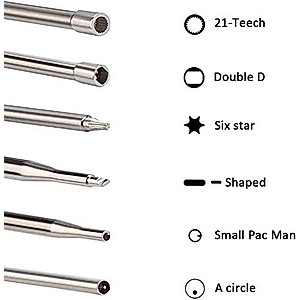 HPENP Pack-of-12 Carburetor Adjustment Tool Tune up kit Carb Adjusting Tool for Common 2 Cycle Small Engine Echo STIHL Poulan Husqvarna MTD Ryobi Homelite Trimmer Weed Eater Chainsaw