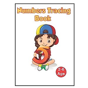 Numbers tracing work book
