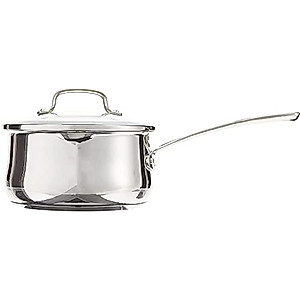 Cuisinart 419-18P 2-Quart Pour Saucepan with Cover Contour Cookware, Stainless Steel
