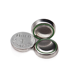 Cotchear 20pcs 1.5V AG10 Alkaline Button Battery 189 389 AG10 LR1130 LR54 V10GA Battery Alkaline Button Coin Cell Batteries