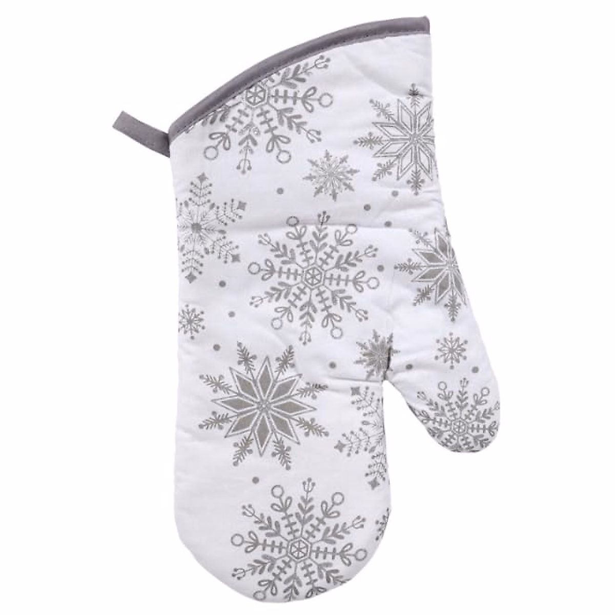 ST Snowflake Holiday Kitchen Towel, Pot Holder & Oven Mitt Set