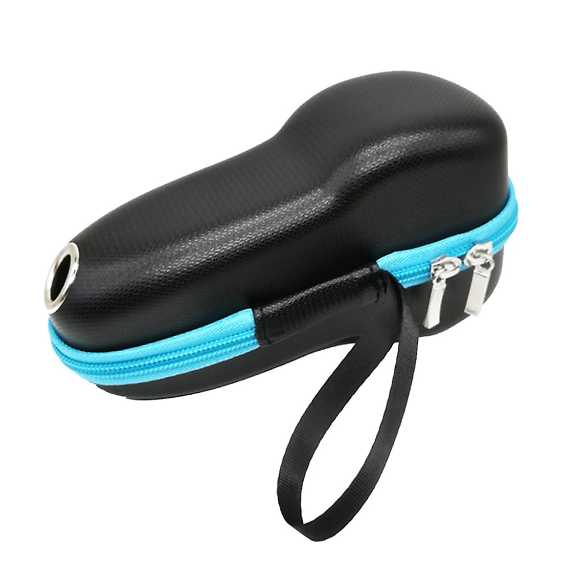 FOMIYES 3pcs Box Razor Storage Box Travel Razor Case Mesh Pouch Blue Sturdy Pu Compact Electric Shaver Organizer Razor Container