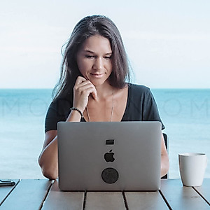 Shungite Plates for Cell Phones, Tablets, Laptops | Shungite Stone Stickers for Electronics with Sacred Geometry – Set of 2, Large Plate with Metatron’s Cube