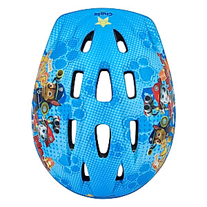Nickelodeon Paw Patrol Kids Bike Helmet, Toddler 3-5 Years Old, Girls and Boys, Adjustable Fit, Vents, X-Small, Blue