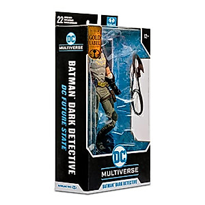 McFarlane Bandai DC Multiverse Action Figure - Future State - Dark Detective (Gold Label) Multicolour TM15354
