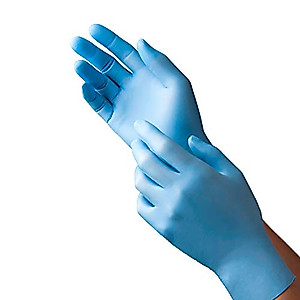 TRONEX 1000 Pack Nitrile Exam Glove, Blue Medical Examination Gloves, Fingertip-Textured, Powder-Free (XXL)