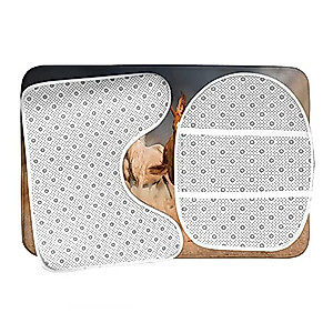 Wondertify Horse Herd Bathroom Antiskid Pad Desert Sand Storm Dramatic Sky 3 Pieces Bathroom Rugs Set, Bath Mat+Contour+Toilet Lid Cover