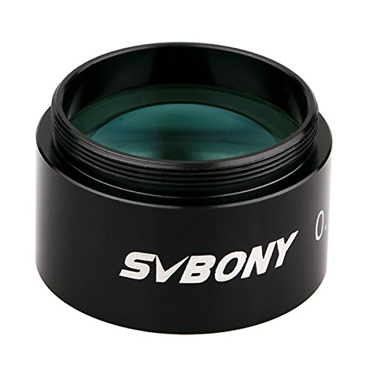 SVBONY Reducer for Telescope 0.5X Focal Reducer 1.25 inches Fully Multi Coated Reducer for Telescope Eyepiece Photography and Observing (Reducer)