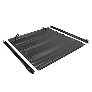 Lund Genesis Roll Up Soft Roll Up Truck Bed Tonneau Cover | 96016 | Fits 1994 - 2001 Dodge Ram 1500, 2002 2500/3500 8' Bed (96")