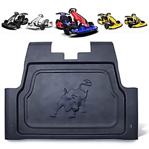 HulkGoo Gokart Safety Pedal Replacements Compatible with Ninebot by Segway Gokart Kit/GoKart PRO, Stainless Steel Foot Pedal Bezel Spare Parts Go Kart Kit Refit Parts