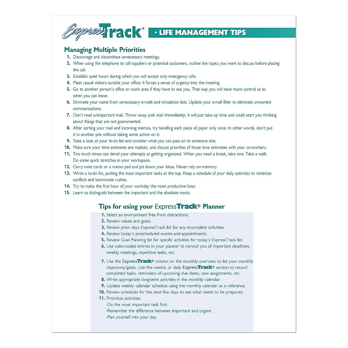 2024-2025 House of Doolittle Express Track 8.5 x 11 Weekly & Monthly Appointment Book, Black (HOD29602)