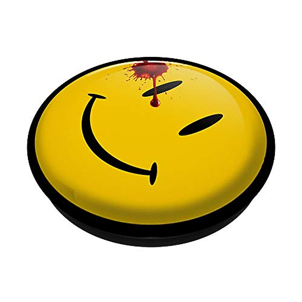 Yellow Smile with Red Spot PopSockets PopGrip: Swappable Grip for Phones & Tablets