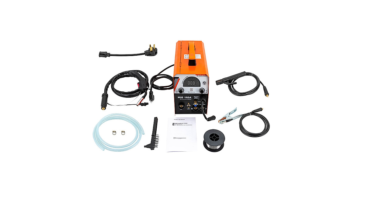 160 Amp Dual Voltage MIG Welder - 3 in 1 Multi-Process