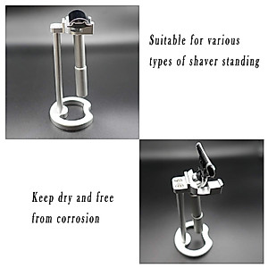 Bicrops Zinc Alloy Razor Holder, Suitable For A Variety Of Razors, Razor Holders That Can Extend The Life Of The Razor