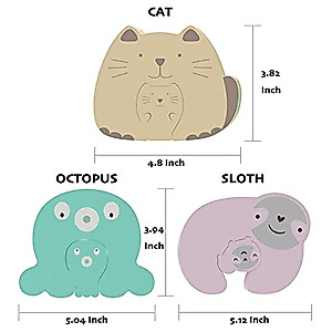 Door Finger Pinch Guard 3 Pack Thick Foam Anti Door Slam Preventer Stopper Silencer Baby Proofing to Keep Doors Open