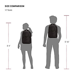 SwissGear 2762 ScanSmart Laptop Backpack, Black, 17-Inch