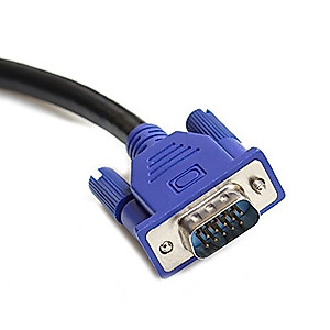 axGear VGA Cable Monitor Wire Male to Male M/M for PC TV LCD LED Video Projector 3F 3Ft