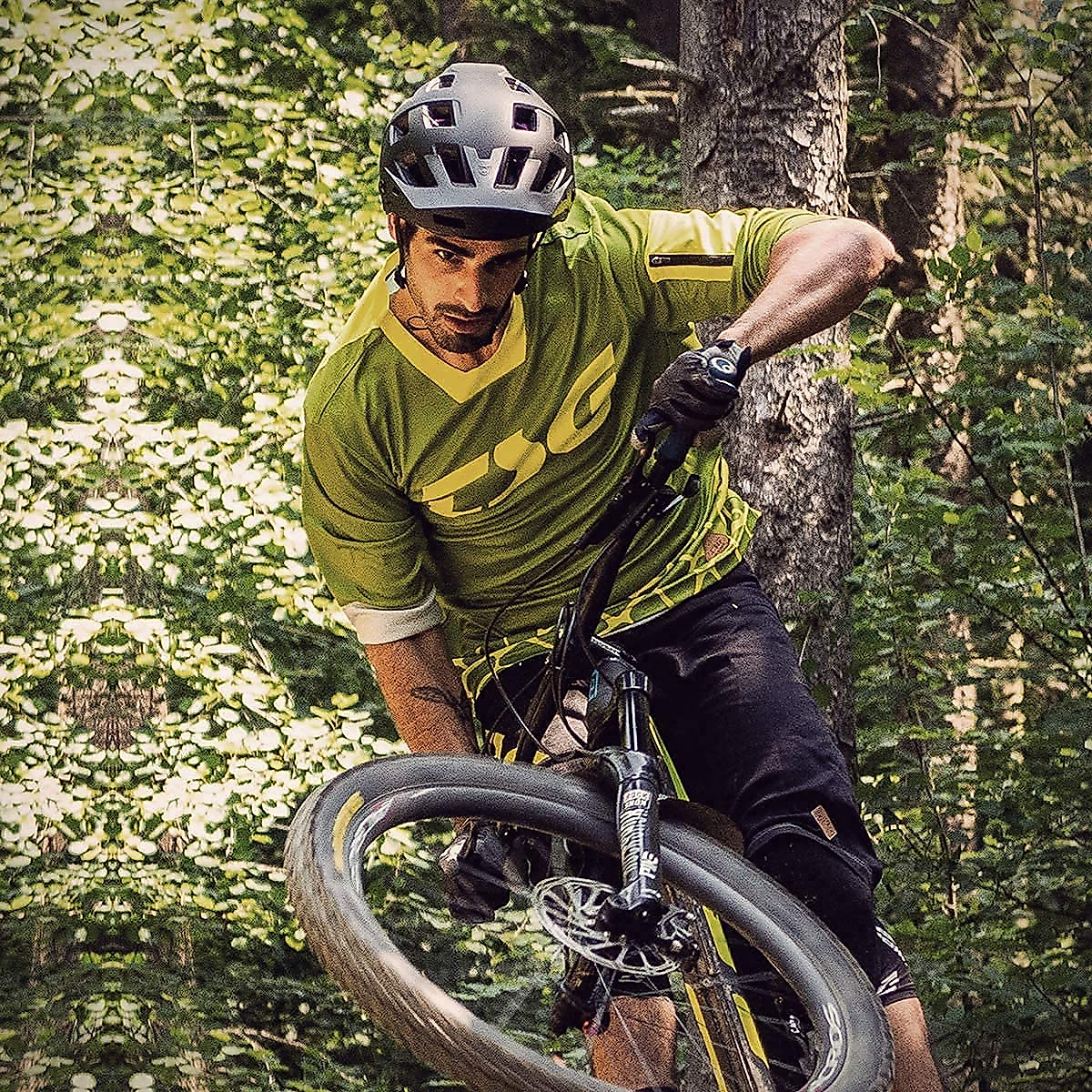 TSG Scope Bicycle & Mountain Bike Helmet w/Tuned Fit, Trail, MTB, Adults & Youth, Low Fit, Protective Gear, Impact Protection, Air Vents, Strap Lamp/Camera Mount, Safety Rated, Swiss