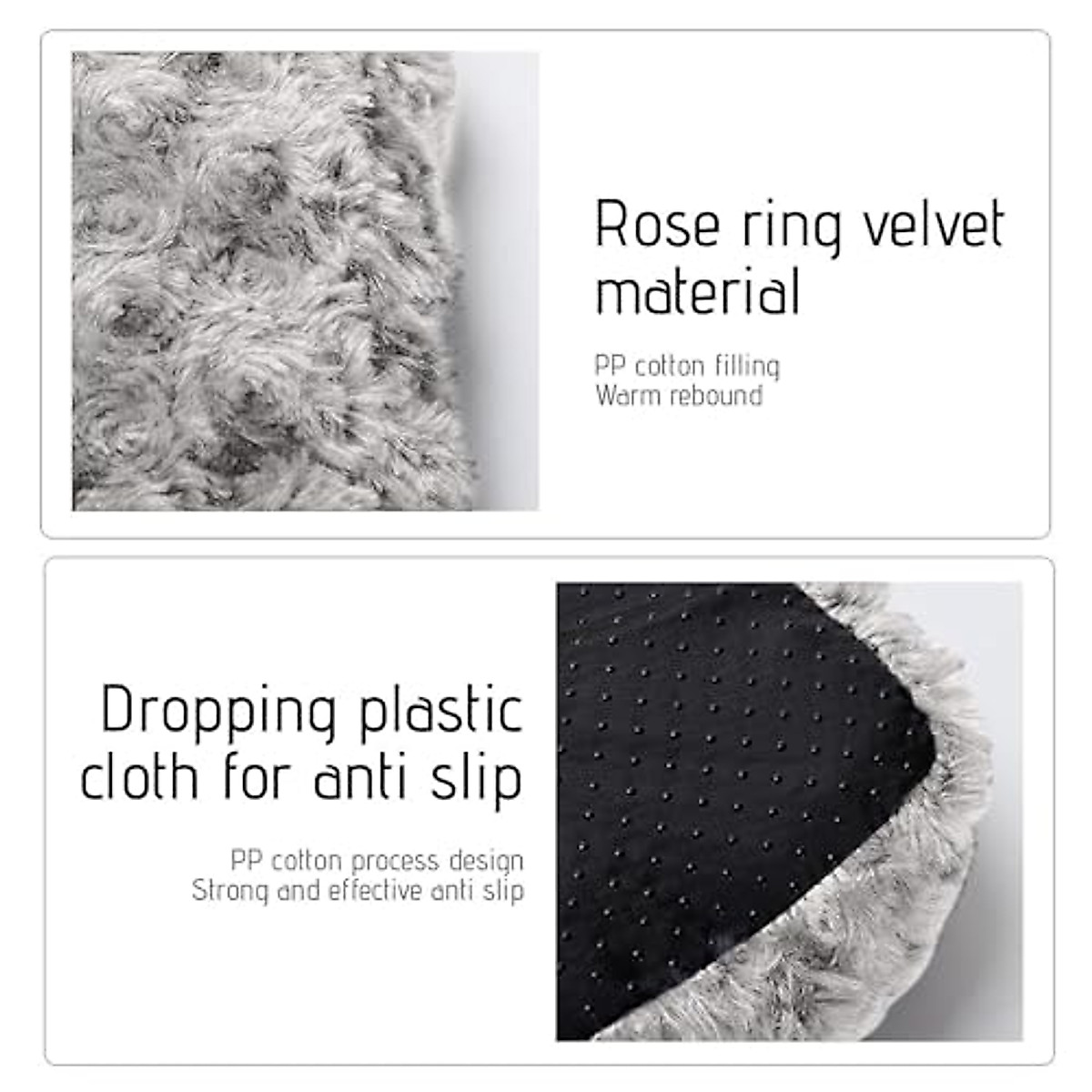 FULAT Reversible Dog Crate Pad | Washable Memory Foam Pet Cushion | Waterproof Dog Pad | Pet Crate Bed Mat | Kennel Pad with Non-Slip Bottom | Dog Crate Mattress for Pets and Puppies