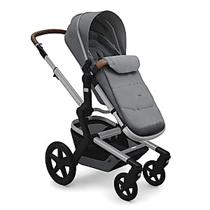 Joolz - Footmuff - Universal Stroller Accessory for Day, Day+, Day2, Day3, Geo, Geo2, Hub, and Hub Baby Strollers- All-Weather Companion - Warm & Cozy While On the Go (Gorgeous Grey)