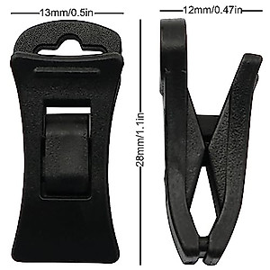 XGNG 20PCS Non Slip Sock Clips Socks Drawer Organizer Sock Laundry Clips with Hook DIY Wire Socks Hanger Drying Rack Clip for Washing Socks