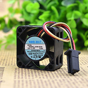 for NMB 404020mm 1608KL-05W-B39 4020 24V 0.07A/0.08A for Fanuc Fan Heatsink (0.08A)