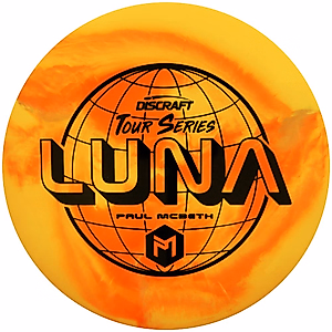 Discraft Limited Edition 2022 Tour Series Paul McBeth Swirl ESP Luna Putter Golf Disc (Limit 2 Per Customer) - 173-174g - Colors Will Vary