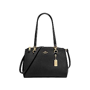 Coach Etta Carryall Crossbody Shoulder Handbag Purse F76938 (IM/BLACK), Large