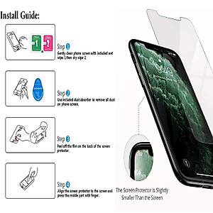 HGJTFANY Wallet Case for Ulefone Armor X13 (6.52") with 1 X Tempered Glass Screen Protector, Stand Function Premium Leather Flip Phone Cover, with Soft TPU bumper lining Case - Black