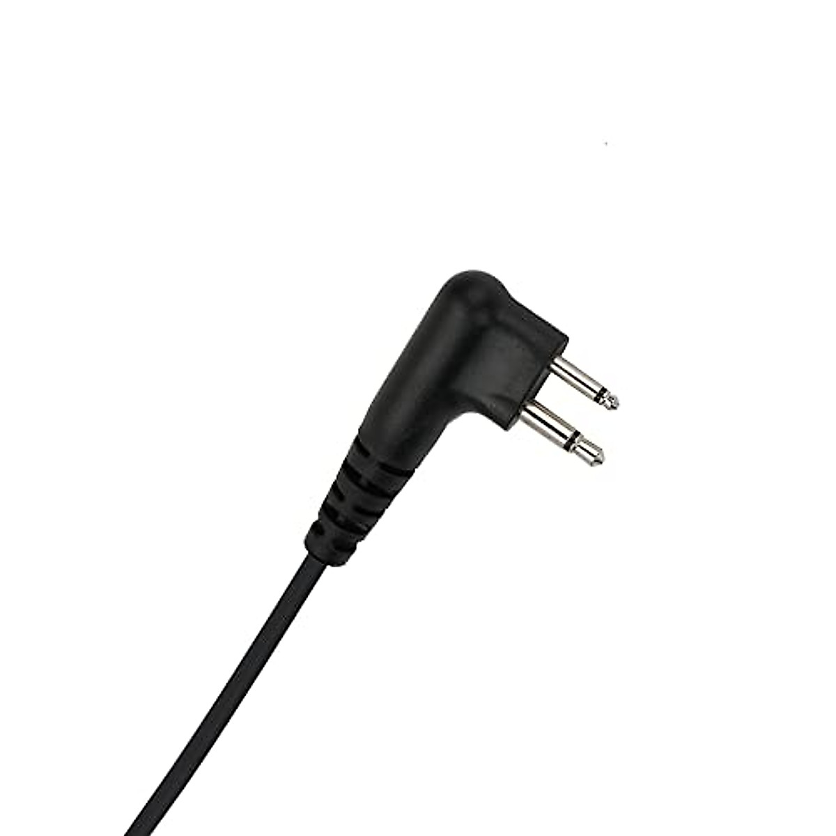ERIPHA CP100d CP200 CP200d Radio Earpiece Compatible with Motorola BPR40 CLS 1110 1410 VL50 RDM2070D DLR1020 DLR1060 Walkie Talkie 2 Pin 【C-Ring】 Two Way Radio Surveillance Headset with PTT Mic