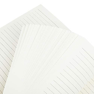 TOP-Pindu Notebook A5 Journal, Thick Classic Notebook, Hardcover Executive Notebooks, 296pp, 80gsm, 8.4 x 5.7 inch (Kraft)