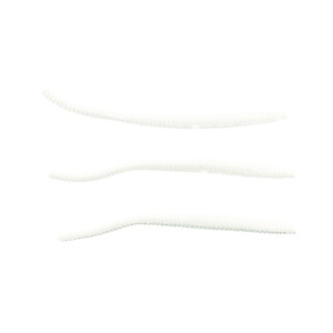 Berkley PowerBait Power Floating Trout Worm Fishing Bait, White, 3in | 8cm, Irresistible Scent & Flavor, Realistic Worm Profile, Ideal for Trout and More