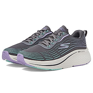 Skechers Women's Max Cushioning Elite 2.0 Sneaker, Charcoal/Lavender, 9.5