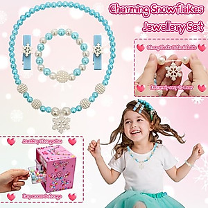BEKALERZ Jewelry Toys-for-Girls,Toddler Girls Toys Age 6-8,Lovely Rings Kids-Toys for 3 4 5 6 7 8 9 10 Year Old Girls,Play Jewelry Princess Toys for Dress Up,Easter Birthday Unicorns-Gifts-for-Girls