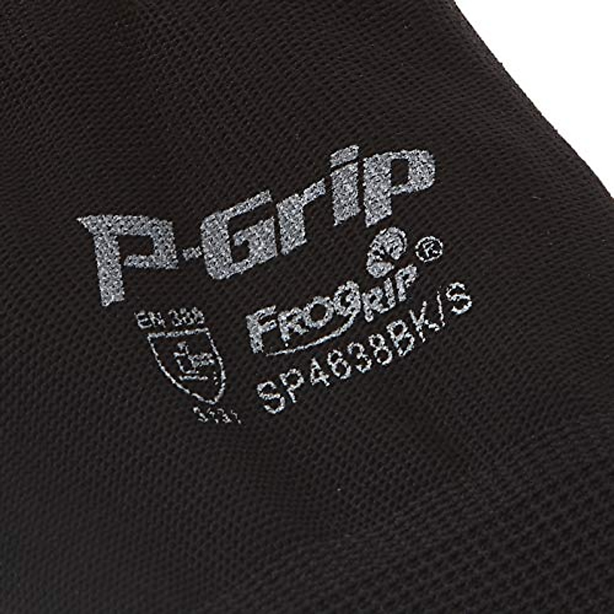 Liberty P-Grip Ultra-Thin Polyurethane Palm Coated Glove with 13-Gauge Nylon/Polyester Shell, Small, Black (Pack of 12)