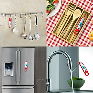 Instantaneous Digital BBQ Reading Meat, Food,Candy Thermometer/Probe Water-Resistant New Super Accurate