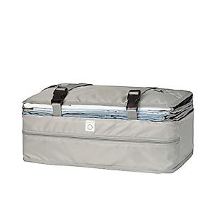 S3 THE BRAND Hanging Luggage Organizers for Suitcase - Collapsible Packing Cubes with Shelves Made for Easy Traveling, Great Organization System, Carry-on Luggage Closet - Large