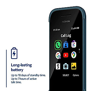 Nokia 2780 Flip | Unlocked | Verizon, AT&T, T-Mobile | Blue