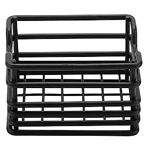 G.E.T. 4-31862 Melamine Sugar Caddy Holder for Sweetener Packets, 20 Packet, 3.5" x 2.5", Black Wire