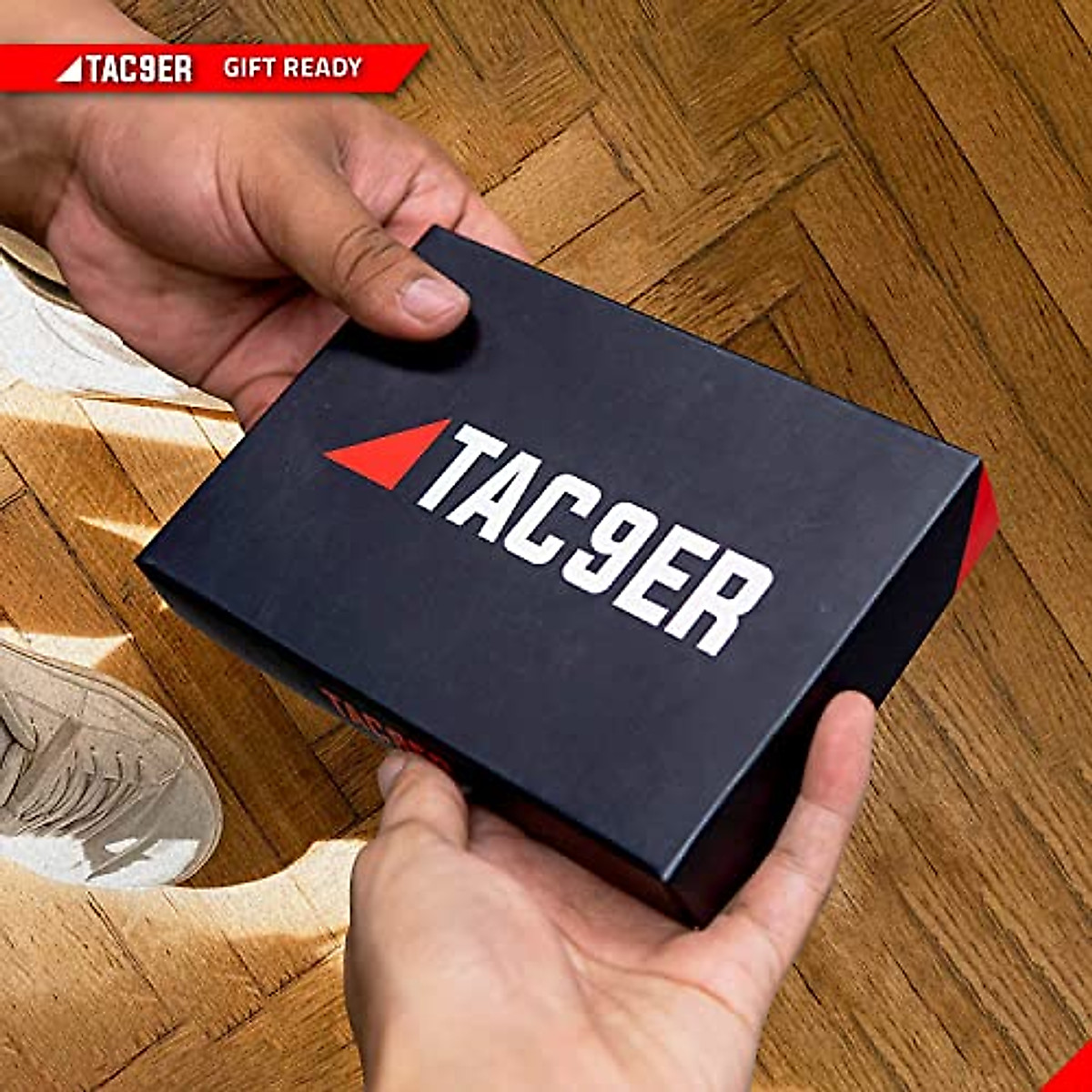 TAC9ER 22-in-1 Credit Card Multitool For Men | Metal Survival Card | Credit Card Knife Wallet Tool | TSA Approved Multitool | Bottle Opener Card