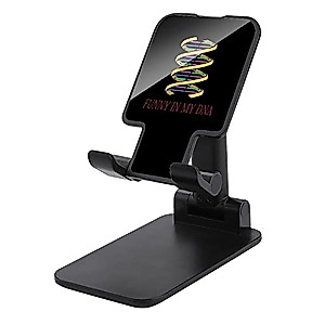 Funny DNA Foldable Desktop Cell Phone Holder Portable Adjustable Stand for Travel Desk Accessories