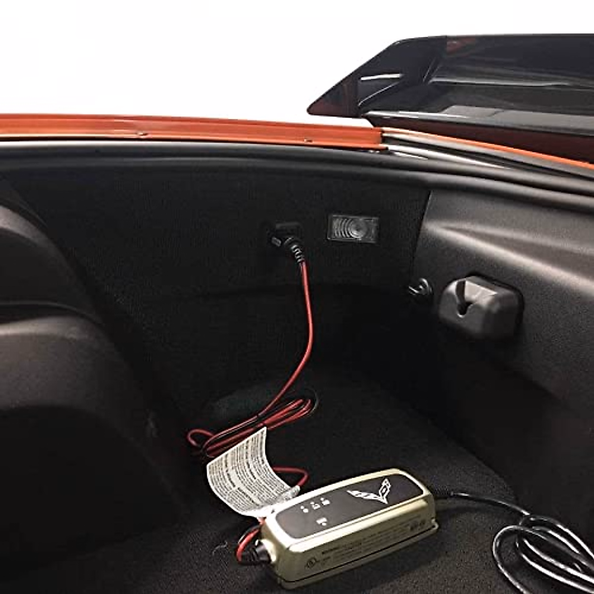 ACS Composite Battery Charger Tender for Chevrolet C6 C7 C8 Corvette Stingray Grand Sport Z06 ZR1