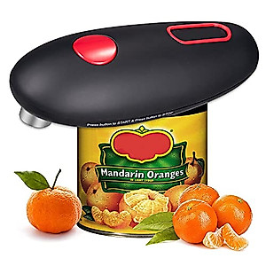 Portable Electric Can Openers, Safe Fast Electric Automatic Can Opener Smooth Edge For Commercial Home（Batteries not Included）