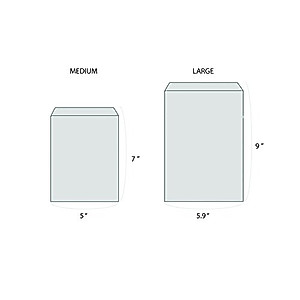 100CT Large Polka Dot Purple Biodegradable, Food Safe Ink & Paper Cookie Bag, Eco-friendly Favor Bag, Treat Bag (Polka Dot Large, Purple)