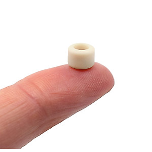 Teak Tuning Apex 61D Urethane Fingerboard Wheels - Mini Shorty Shape, 6.6mm Diameter - ABEC-9 Stealth Bearings - Made in The USA - Coyote Tan Colorway