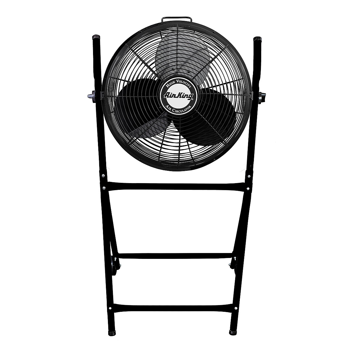 Air King 9219 18-Inch Industrial Grade High Velocity Roll-About Stand with Fan,Black