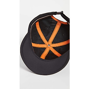 rag & bone Women's Addison Baseball Cap, Black, One Size