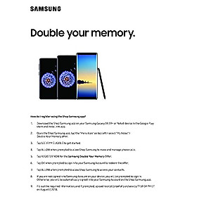 SAMSUNG Galaxy S9+ Factory Unlocked Smartphone 64GB - Midnight Black